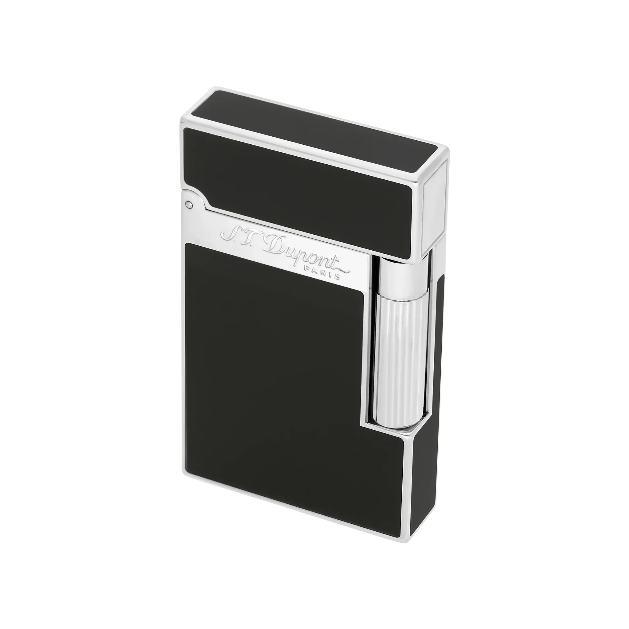 S. T. Dupont Palladium finish Natural Lacquer Lighter – Bayside Cigars